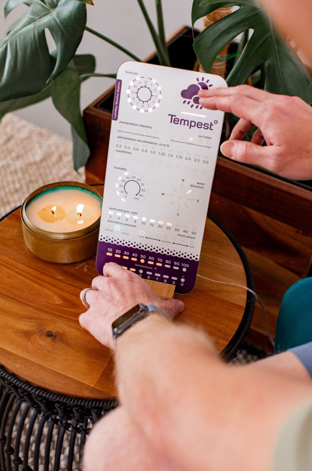 Tempest Weather Display - LightMaps