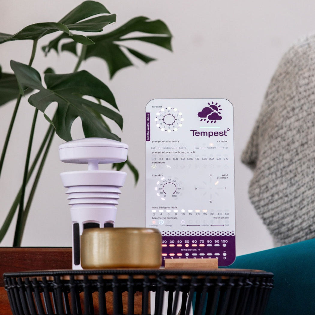 Tempest Weather Display - LightMaps